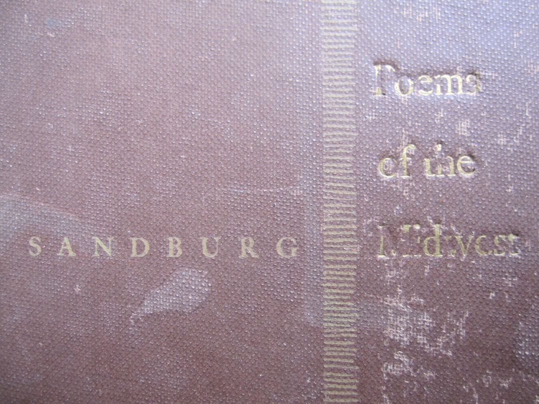 Poems of the Midwest by Carl Sandburg. Printed in 1946 - Etsy