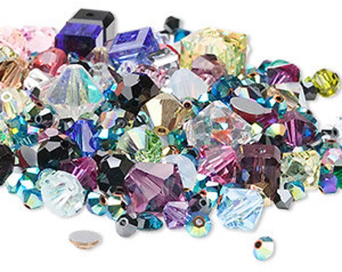 Over 500 Pcs Swarovski® Crystals Mix Mixed Colors, Mixed Sizes and ...
