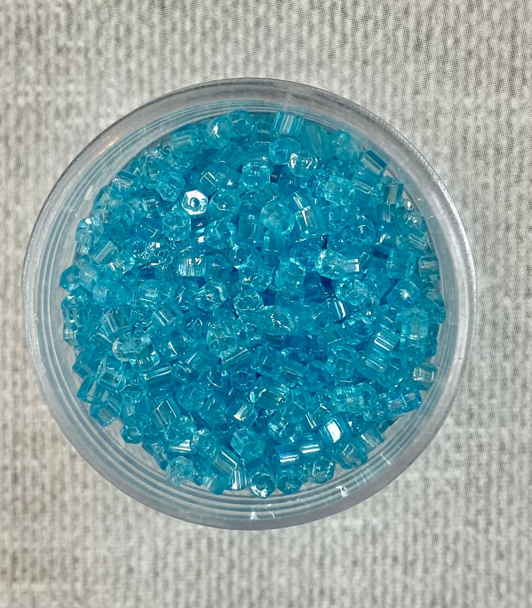 Aqua 1/0 Bugle Bead Mix DIY Jewelry - Etsy