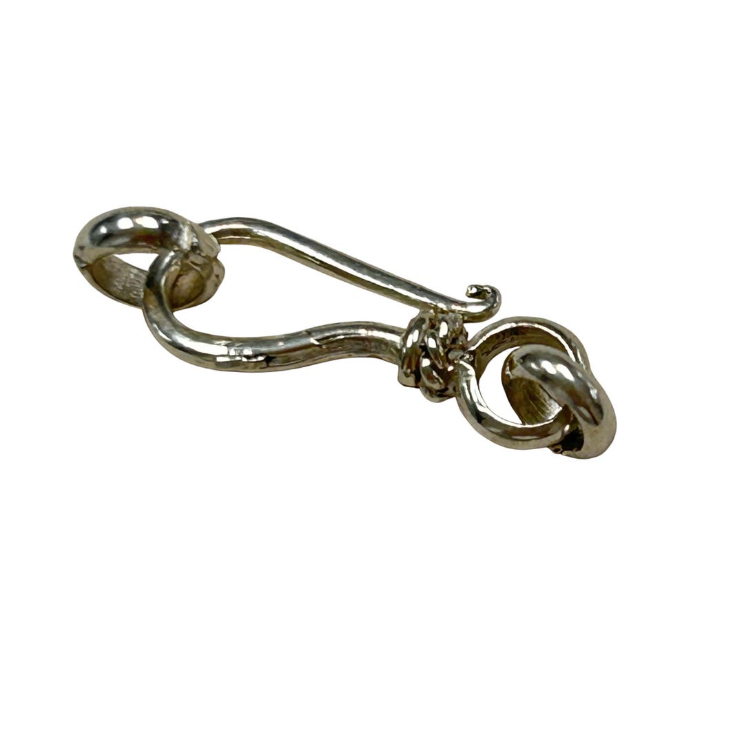 Hook Clasp "palas" Sterling Silver Hook Clasp 24x7mm (1pc) Hook Great ...