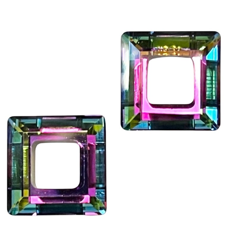 Square Crystal Ring - Etsy