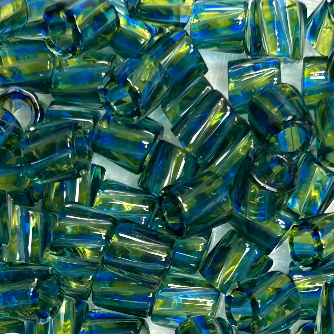 Dragonfly Twists 18 - 19 ~ Furnace Art Glass Beads 1/2 Oz. DIY Jewelry ...