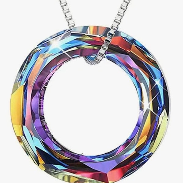 Cosmic Silver Pendant - Etsy