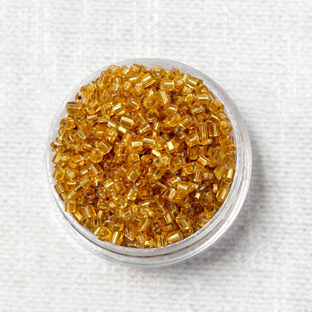 Gold 1/0 Bugle Bead Mix DIY Jewelry - Etsy