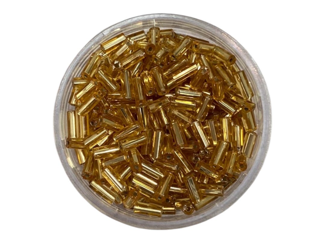 Gold 2/0 Bugle Bead Mix - DIY Jewelry - Etsy