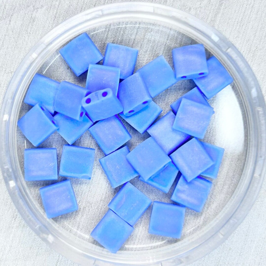 Periwinkle AB Matte Op Miyuki Tila Beads TL417L-FR | DIY Bracelet ...