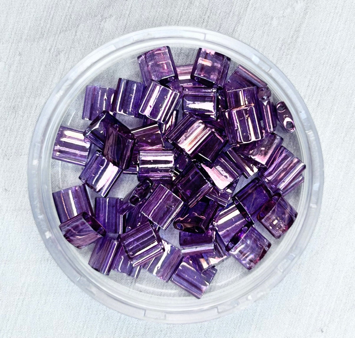 Light Amy Gold Luster Miyuki Tila Beads TL316 | DIY Bracelets| Glass ...