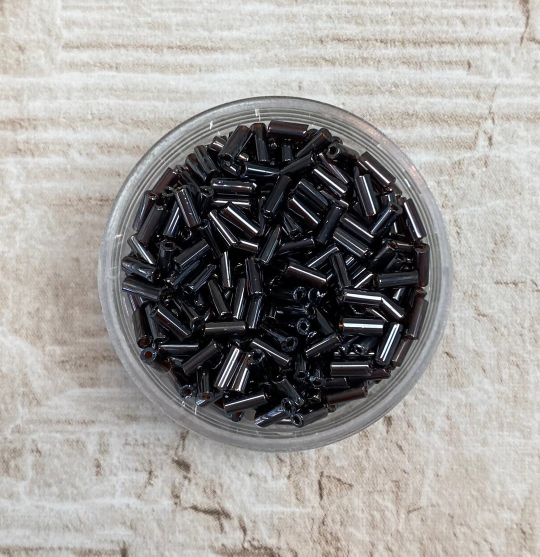 Hematite 2/0 Bugle Bead Mix DIY Jewelry - Etsy