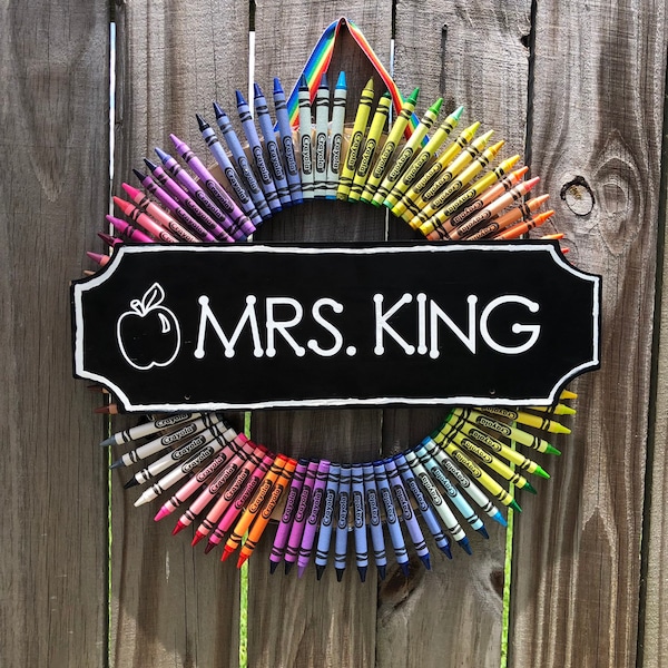 Chalkboard Wreath - Etsy