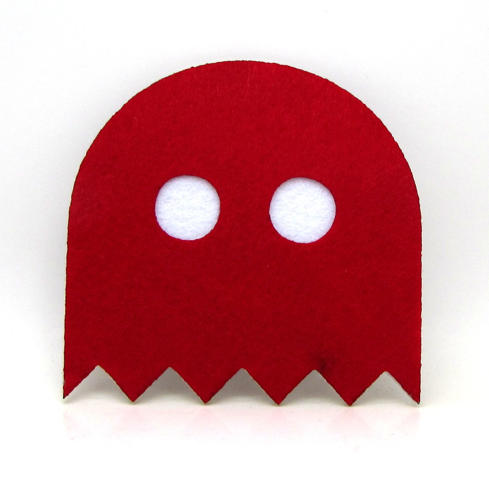 Set of 5 Pac-man Felt Coasters, Pacman & Ghosts Atari Arcade Drinks ...