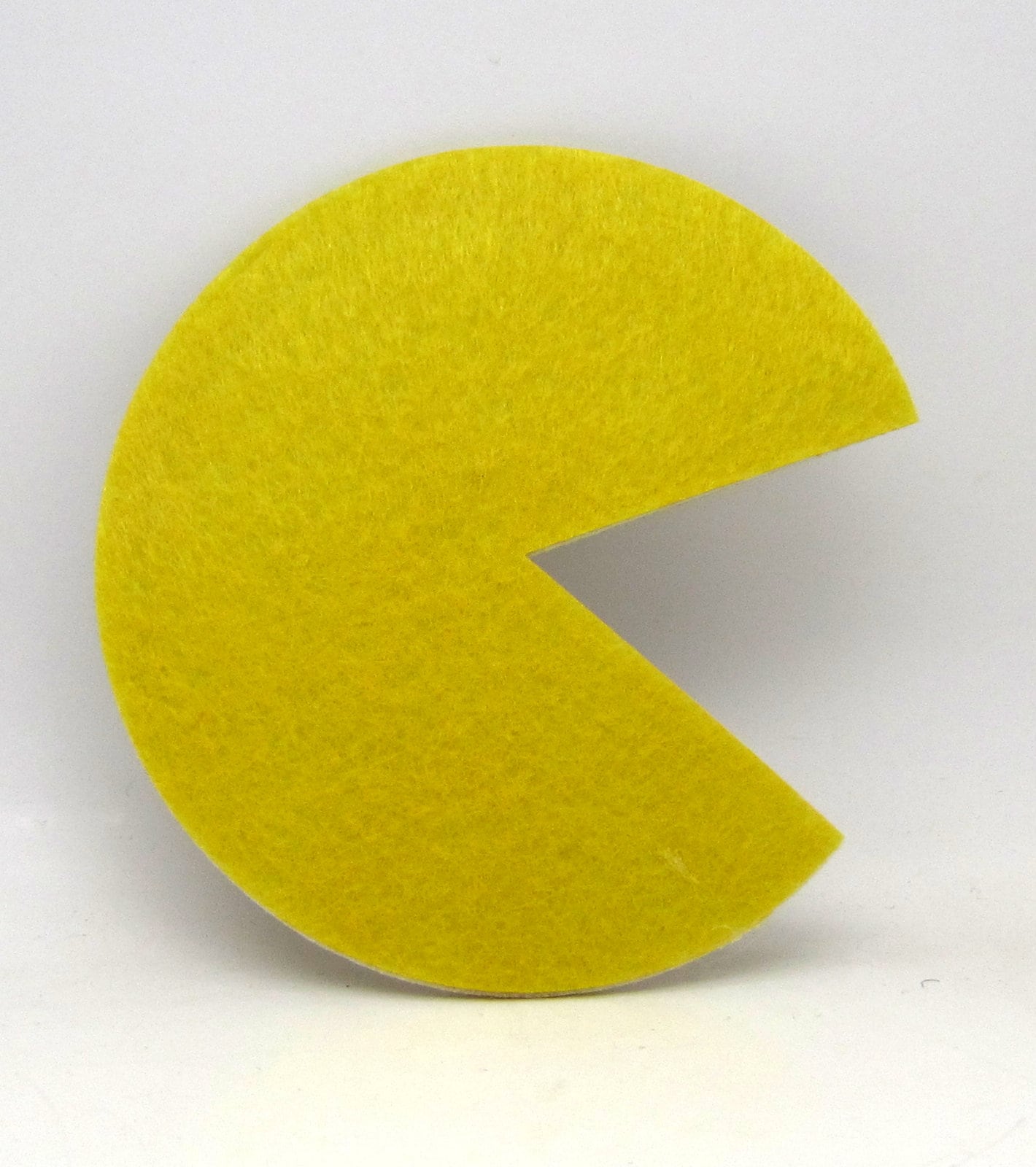 Set of 5 Pac-man Felt Coasters, Pacman & Ghosts Atari Arcade Drinks ...