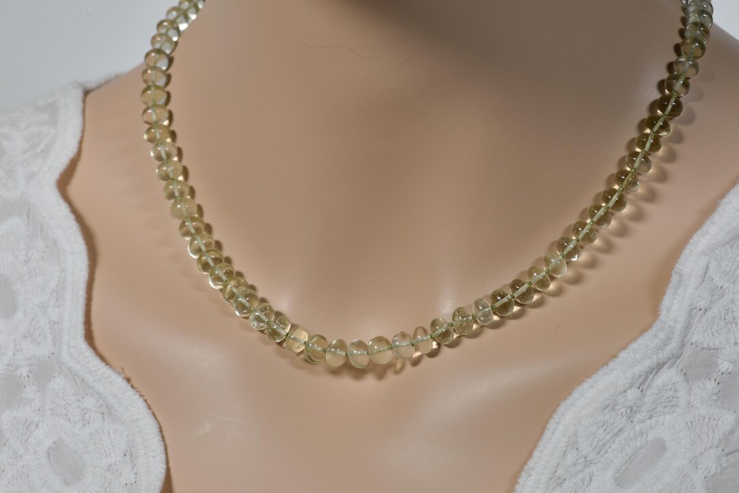 RARE Libyan Desert Glass Necklace, AAA Libyan Desert Gemstone Necklace ...