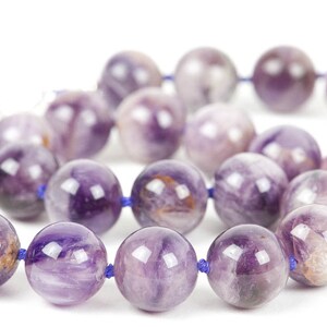 Chevron Amethyst Necklace, Beadwork Single Strand Dogtooth Amethyst ...