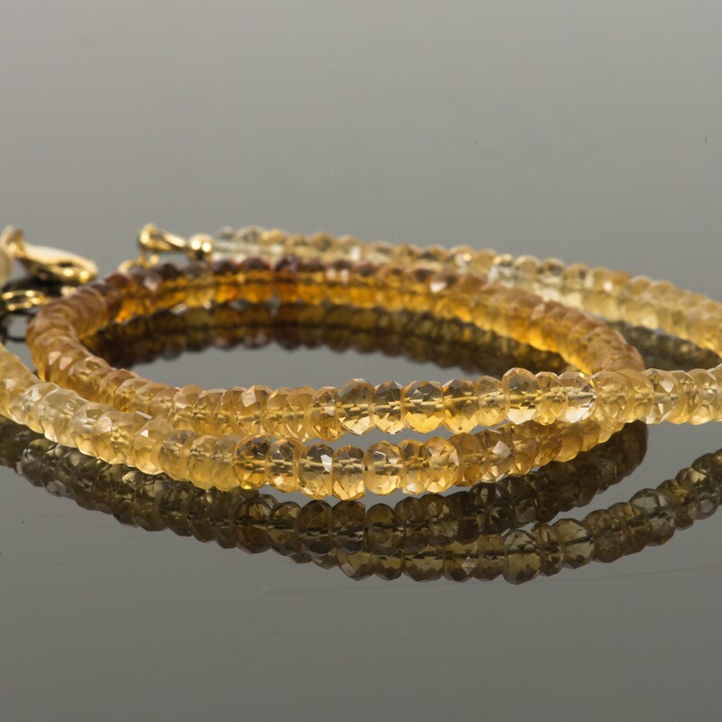 Citrine Necklace - Etsy