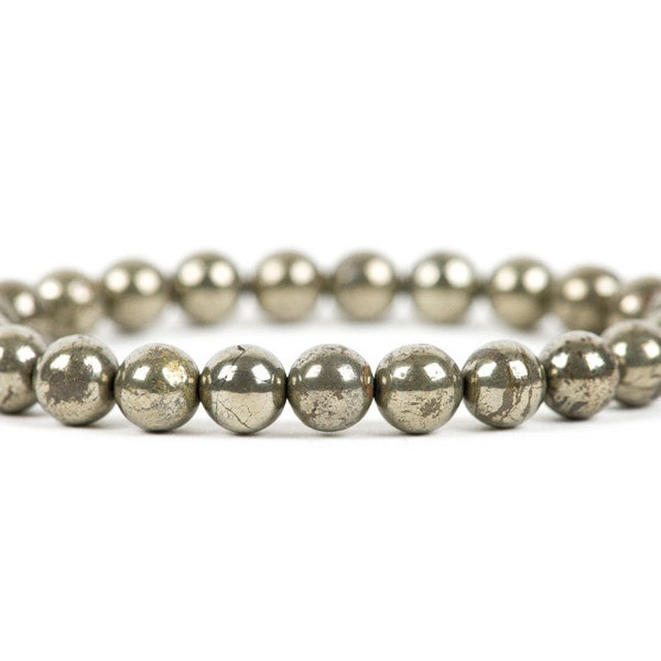 Pyrite Bracelet - Etsy