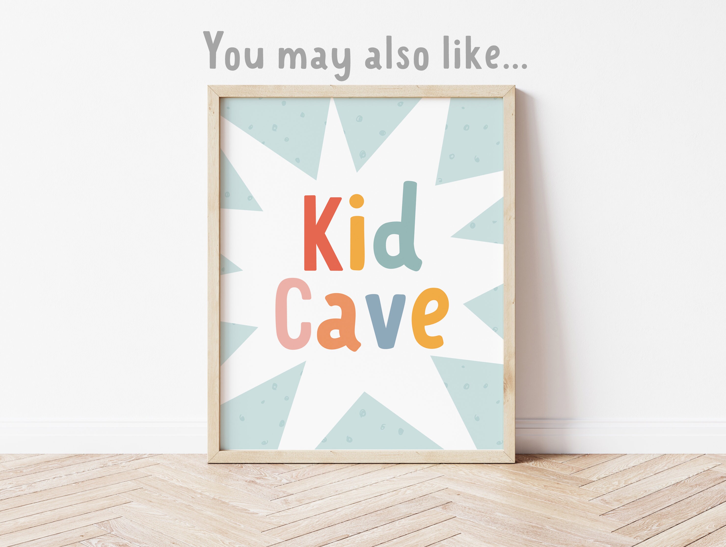 Playroom Prints Set of 6 Kids Art Printable Classroom | Etsy