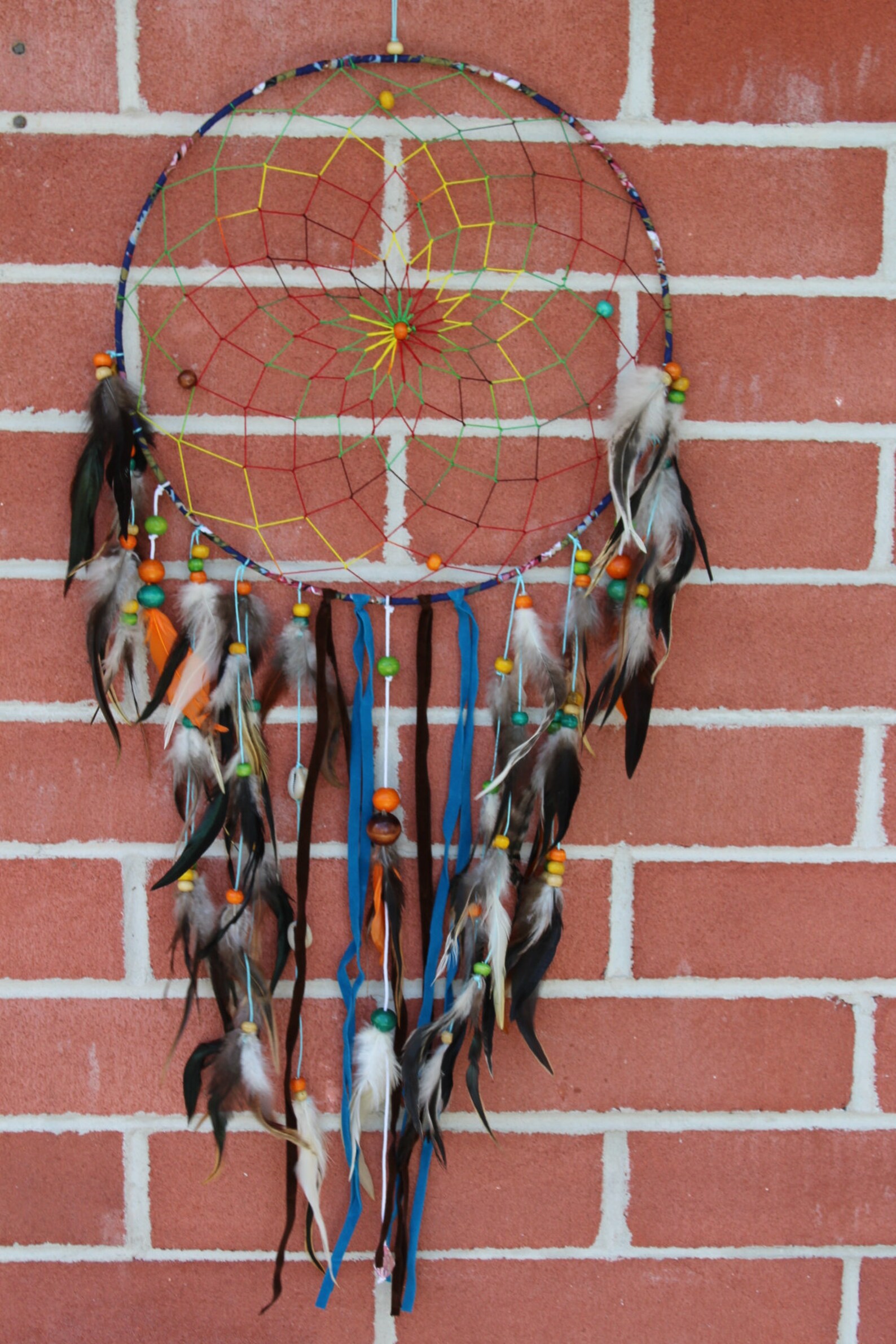 Large Rainbow Dream Catcher - Etsy