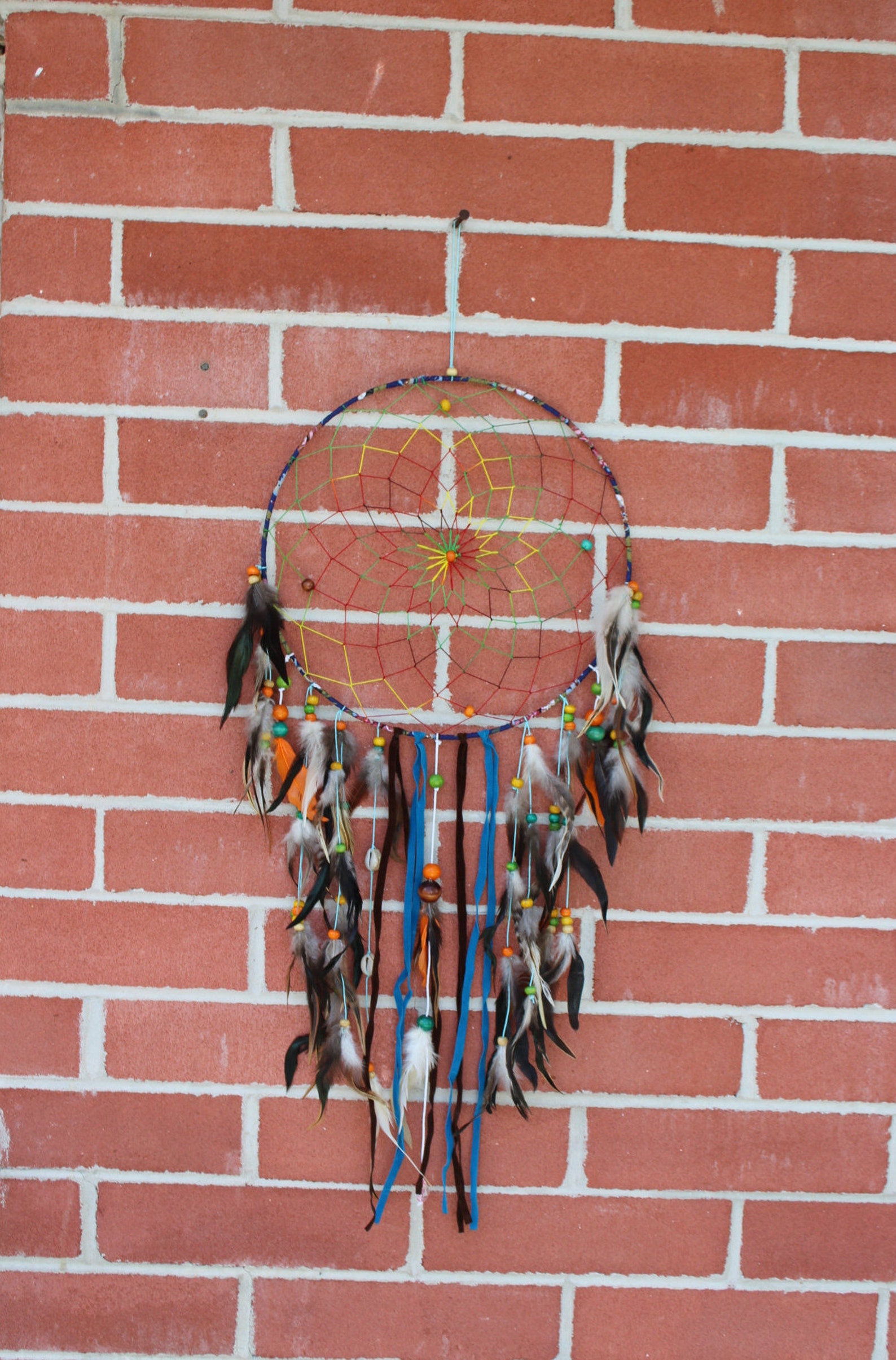 Large Rainbow Dream Catcher - Etsy