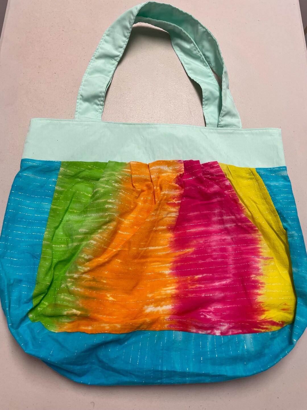 Handmade Upcycled Tye Dye Print Shoulder Bag - Etsy