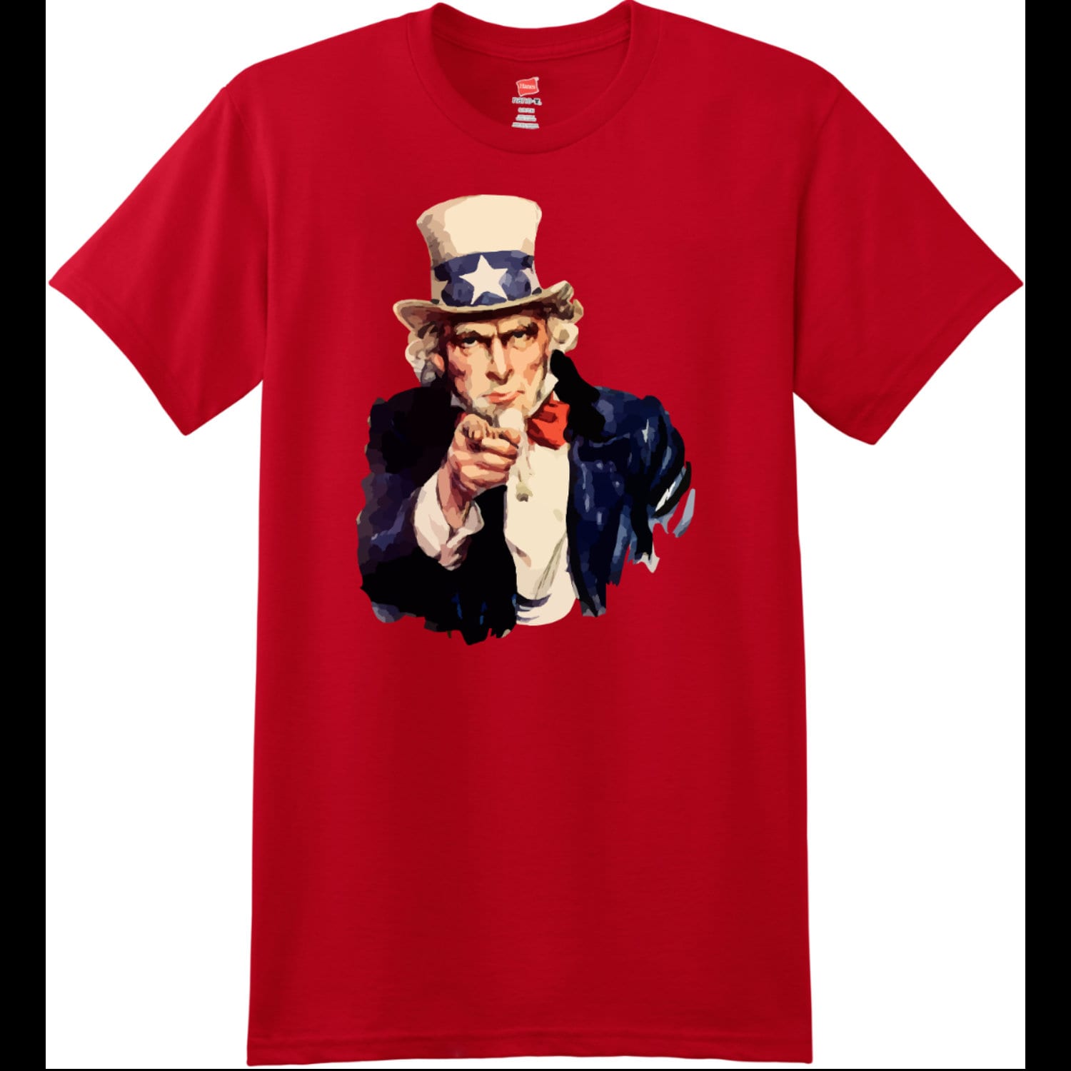 Uncle Sam T-shirt - Etsy