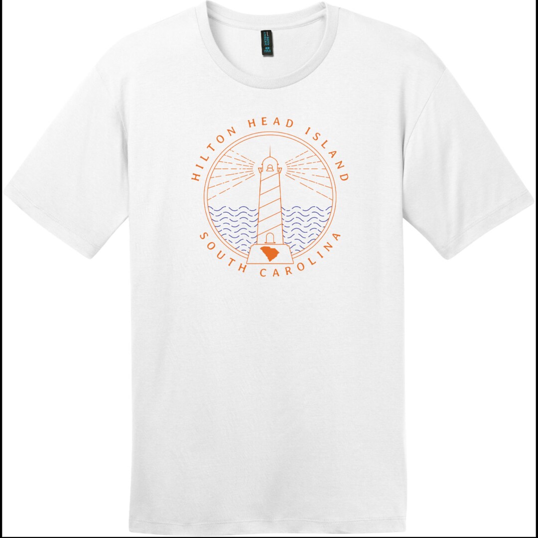 Hilton Head Island Lighthouse T-shirt - Etsy