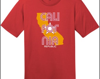 California Shirt, California Flag Shirt California T-shirt Cali Tshirt ...