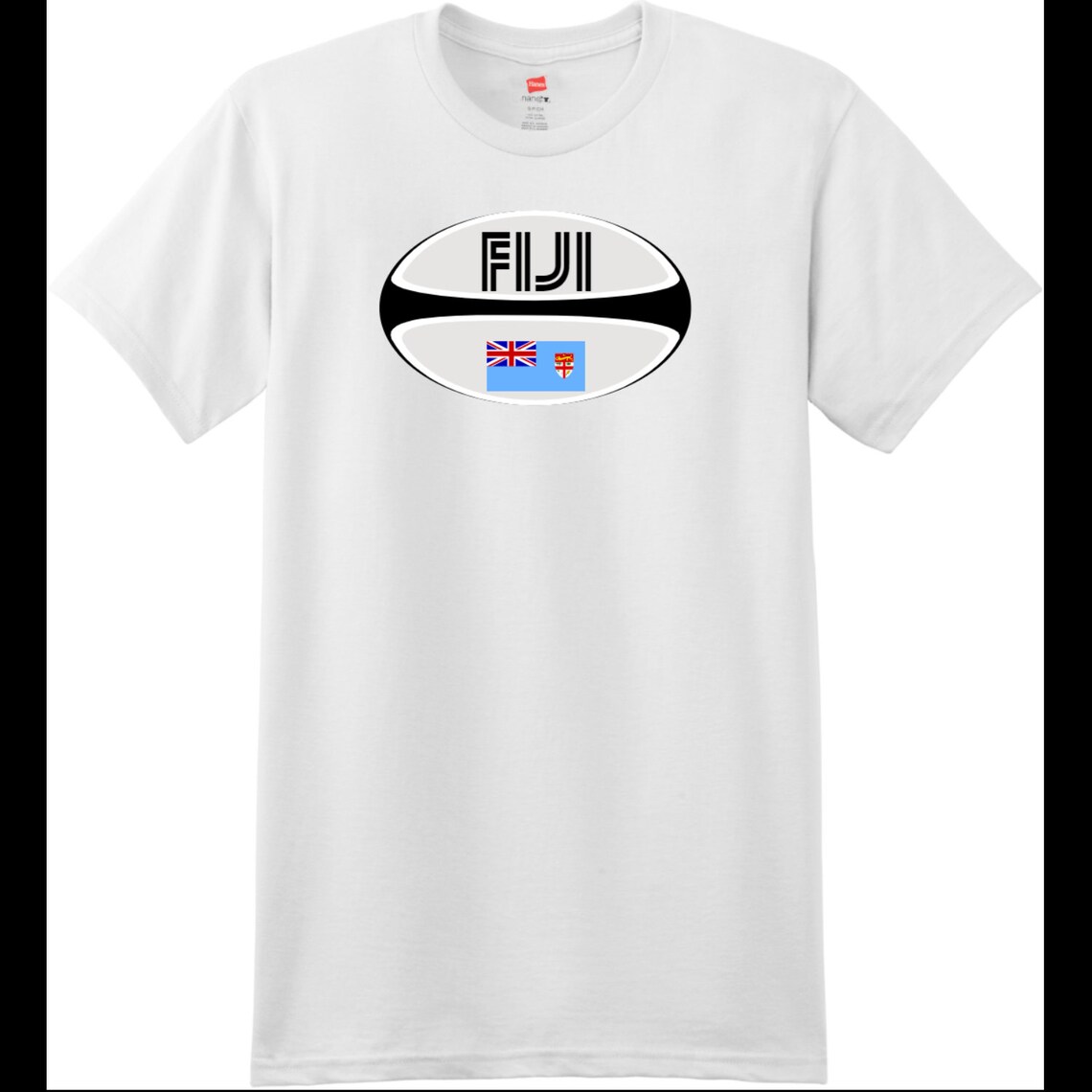 Fiji Rugby Ball T Shirt - Etsy