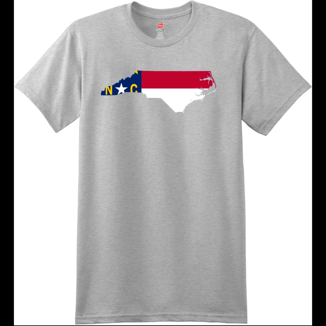 North Carolina State Flag T Shirt - Etsy