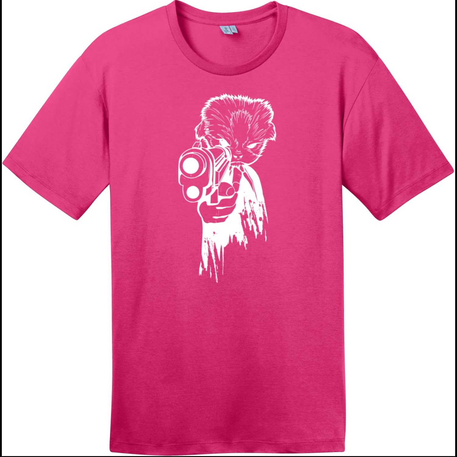 Gangster Cat With Gun T shirt Etsy gangster-cat-with-gun-t-shirt-etsy