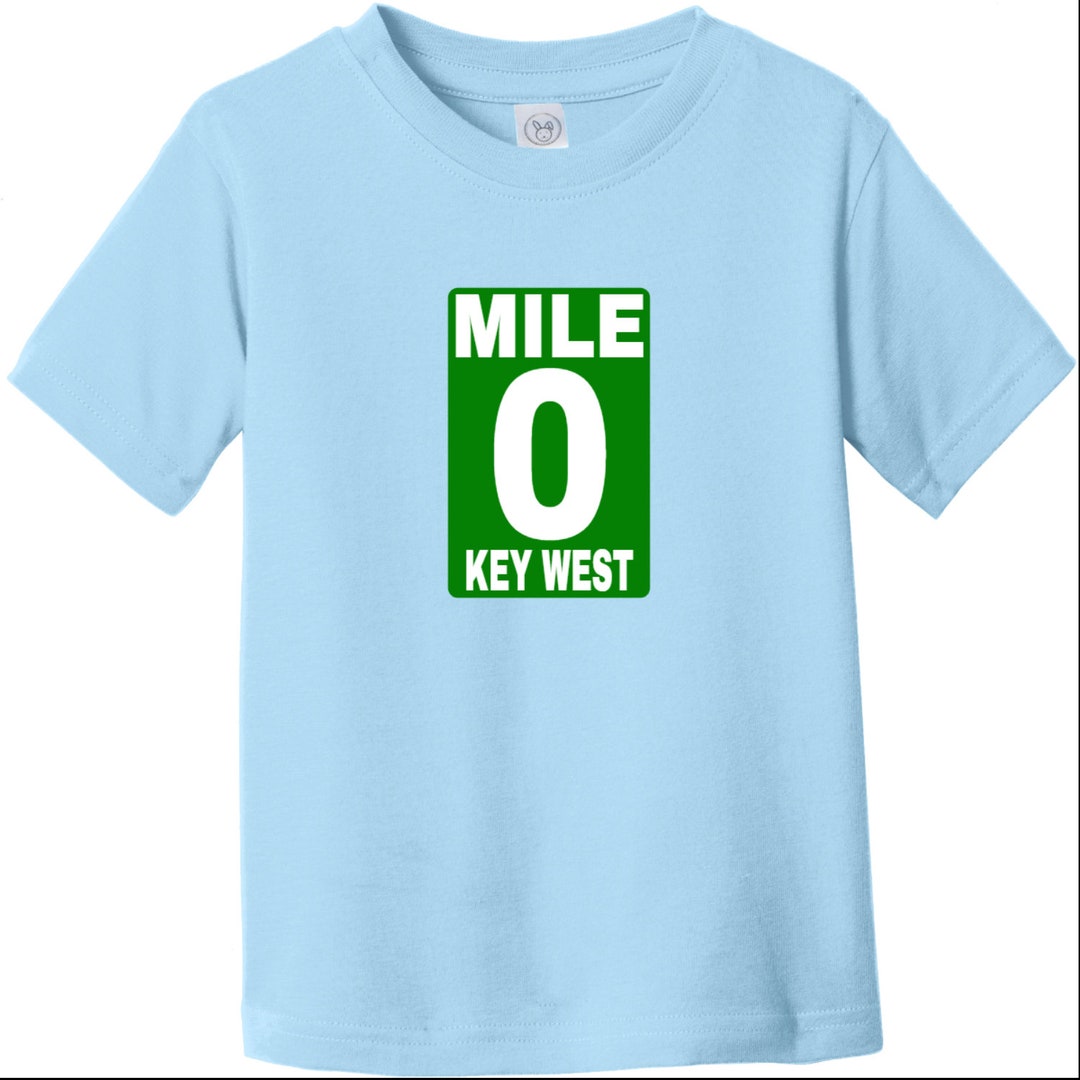 Mile 0 Key West Toddler T Shirt - Etsy