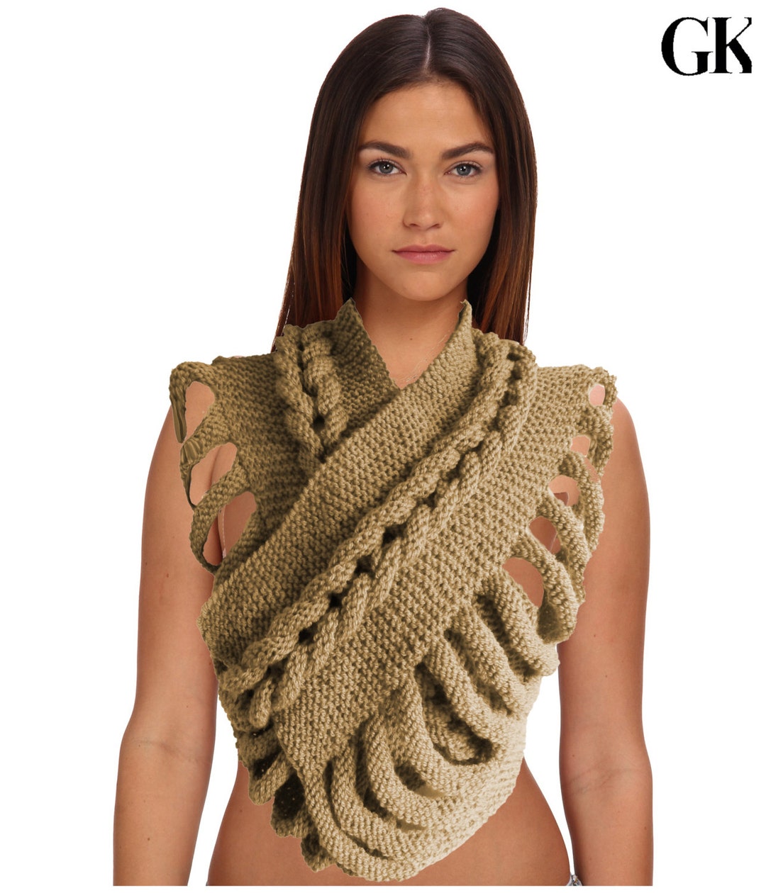 Authentic Designed Made to Order Reversible Shawl Shoulder Cover Braid ...