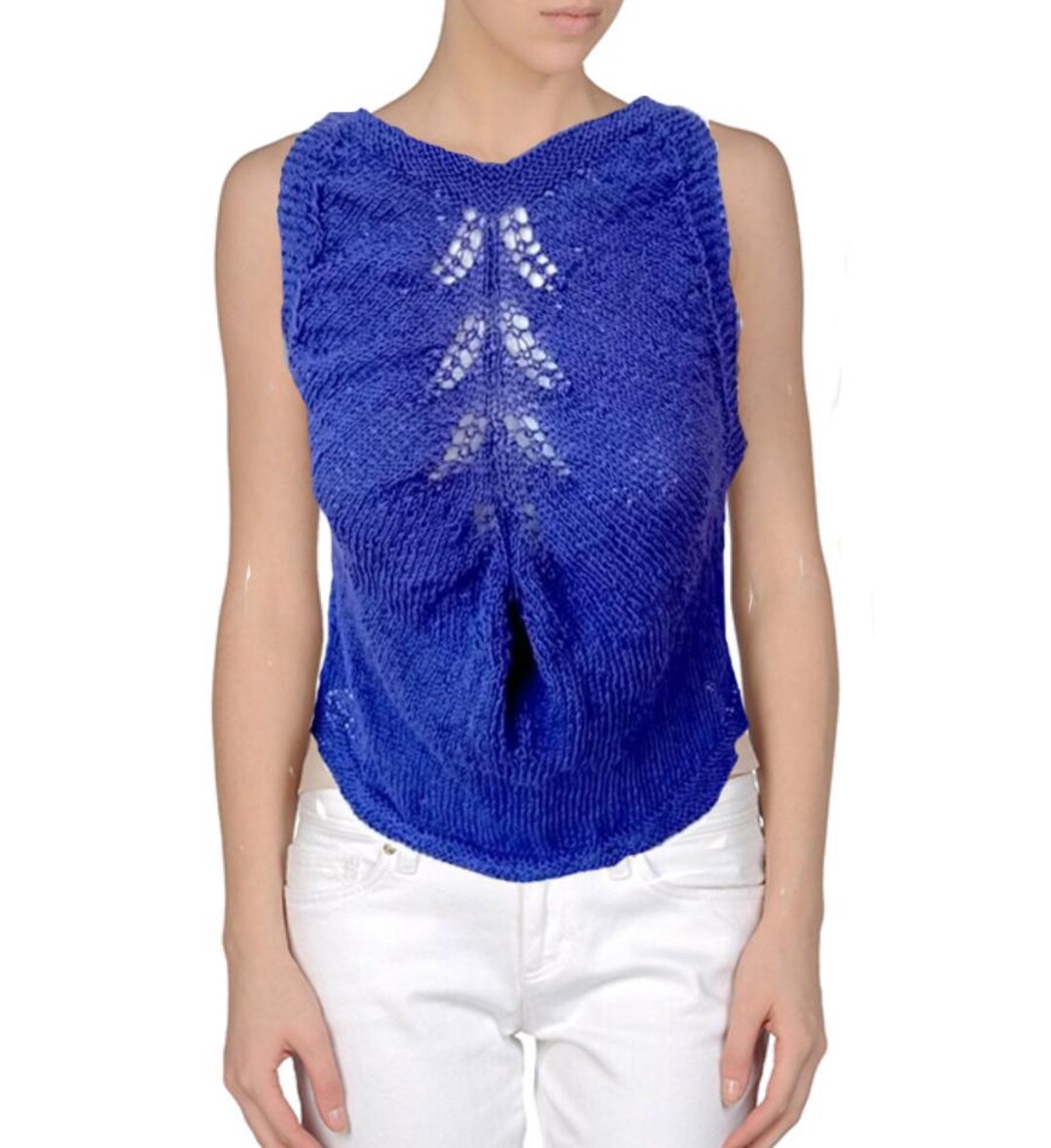 PDF Knitting Pattern Cicada Cropped Top - Etsy