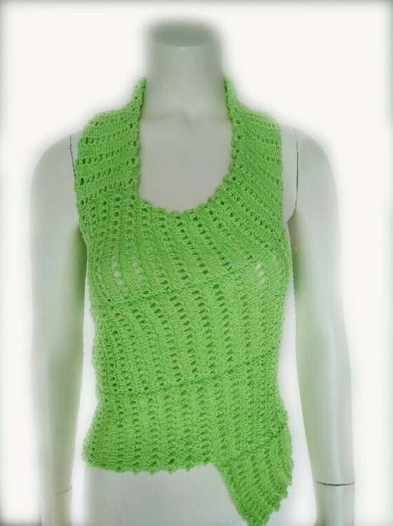PDF Pattern Wrap Top Hand Knitted - Etsy