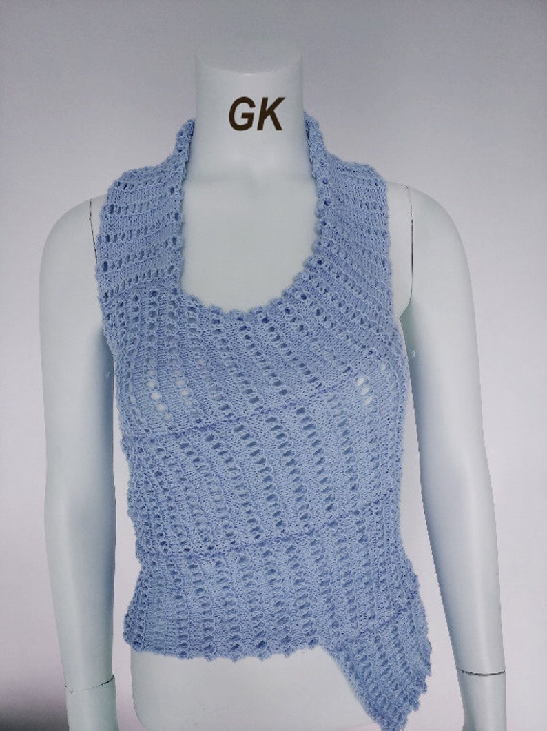 PDF Pattern Wrap Top Hand Knitted - Etsy