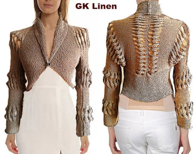 PDF Pattern GK Linen Cardigan - Etsy