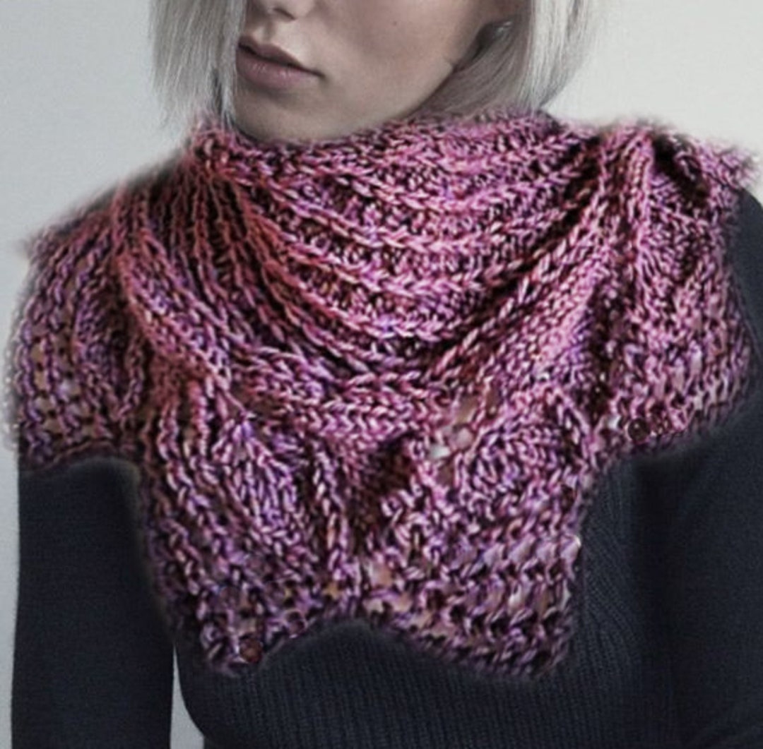 PDF Pattern Diagonal Cowl Merino Exrafine - Etsy