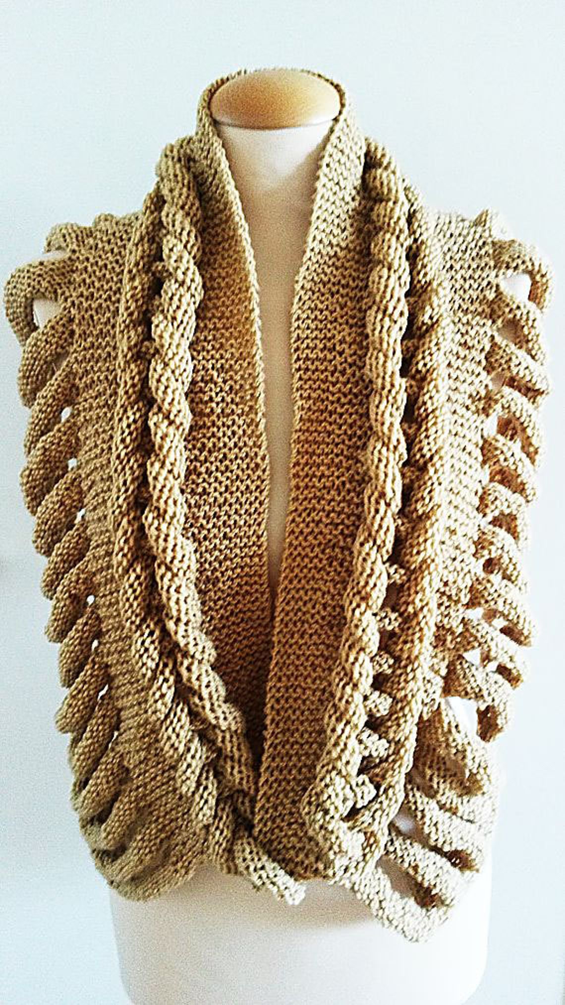 Authentic Designed Made to Order Reversible Shawl Shoulder Cover Braid ...