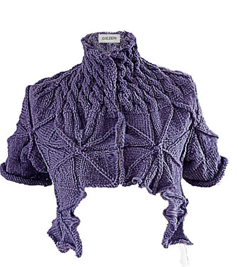 Authentic Designed Made to Order Cardigan Octopus Minicardi Hand ...