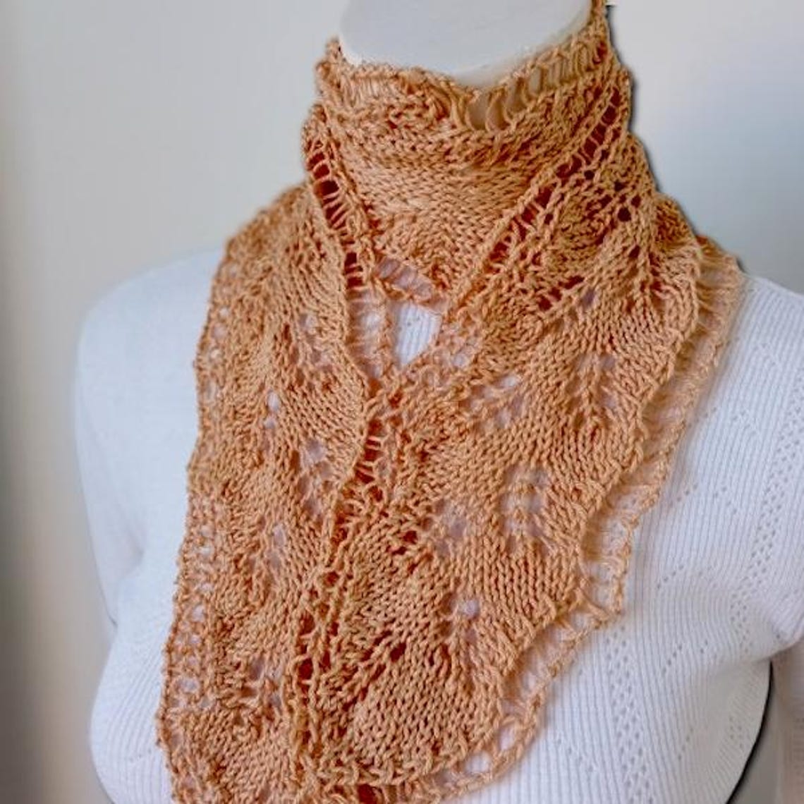 PDF Knitting Pattern Twinkle Leaves - Etsy