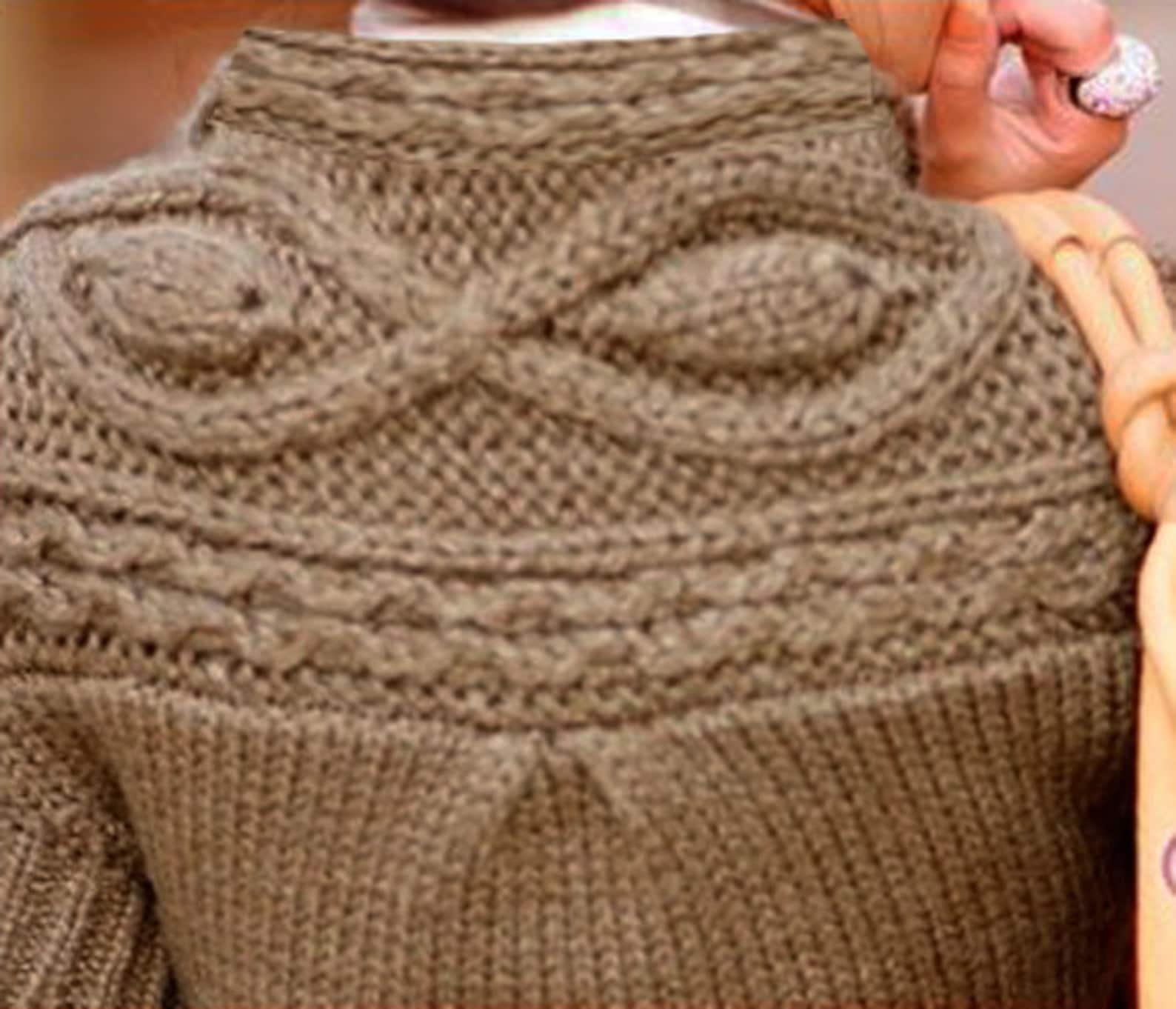 Cross Wrap Hand Knitted Made to Order - Etsy