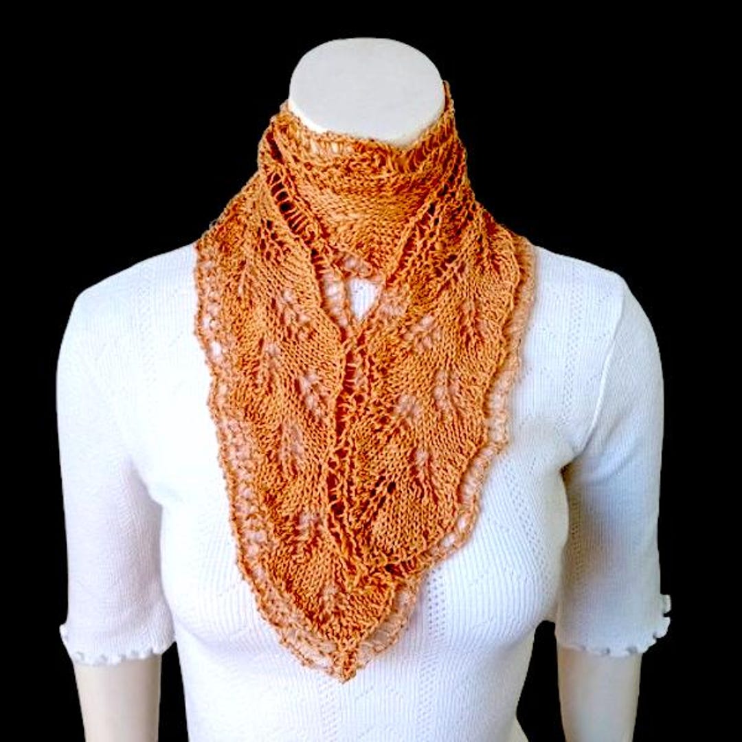 PDF Knitting Pattern Twinkle Leaves - Etsy