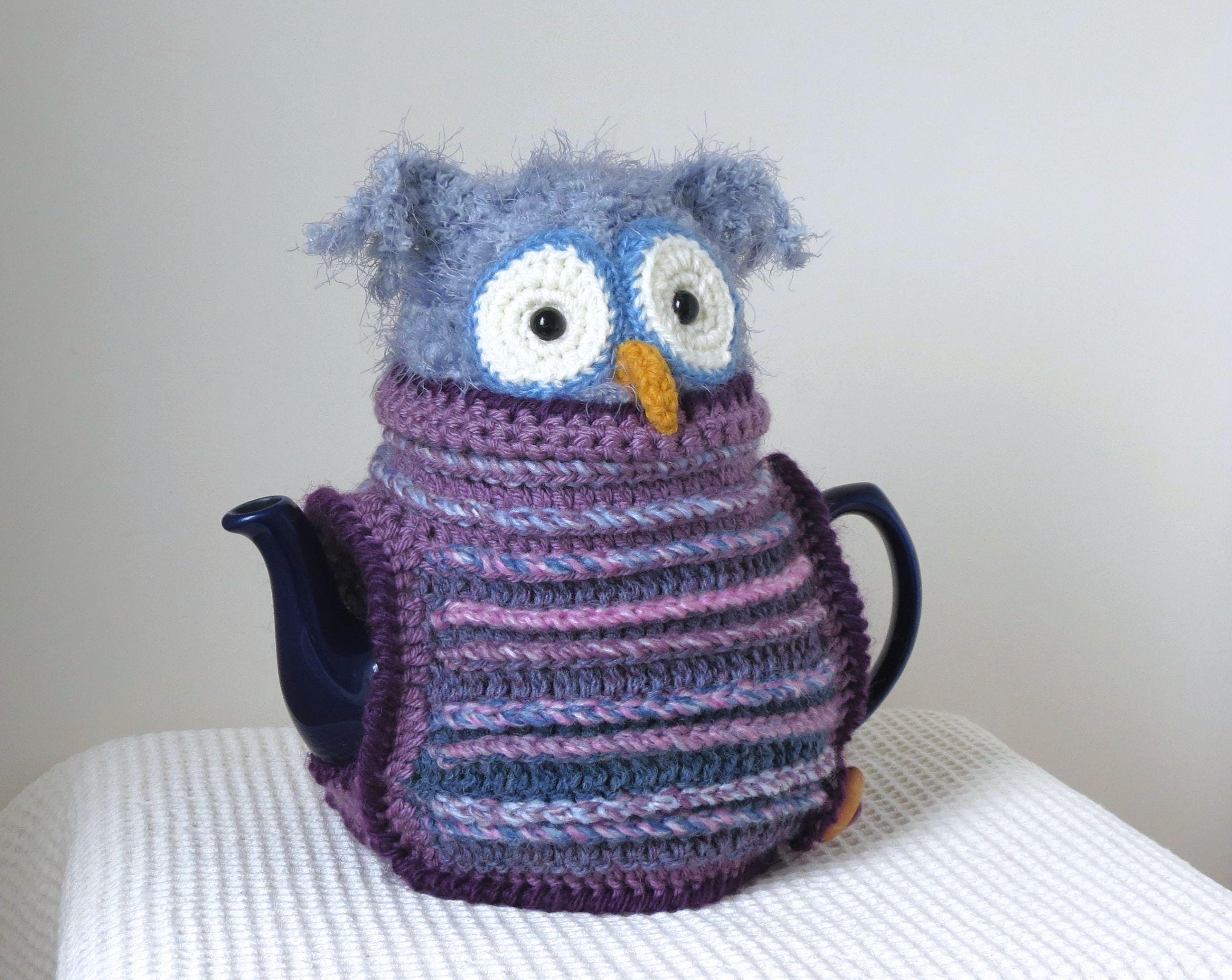 Free Owl Tea Cosy Knitting Pattern