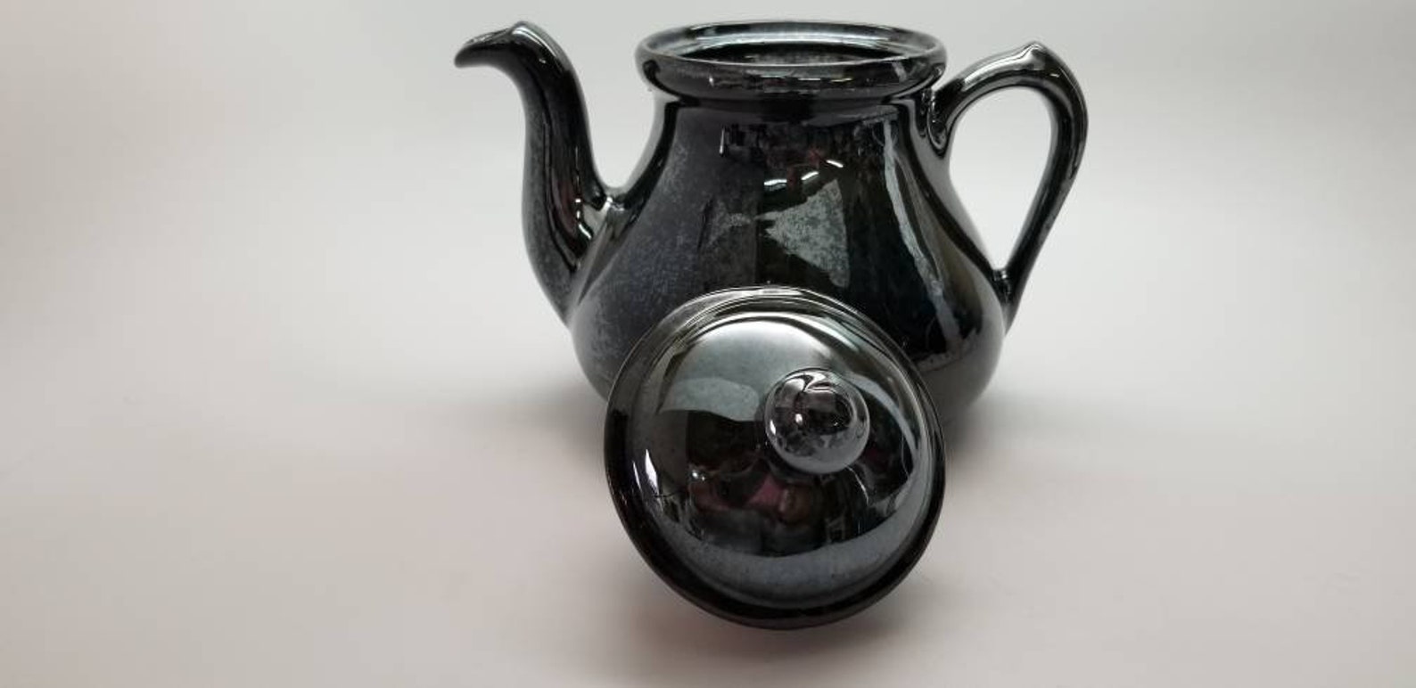 Shiny Chrome Teapot Ready to Ship - Etsy