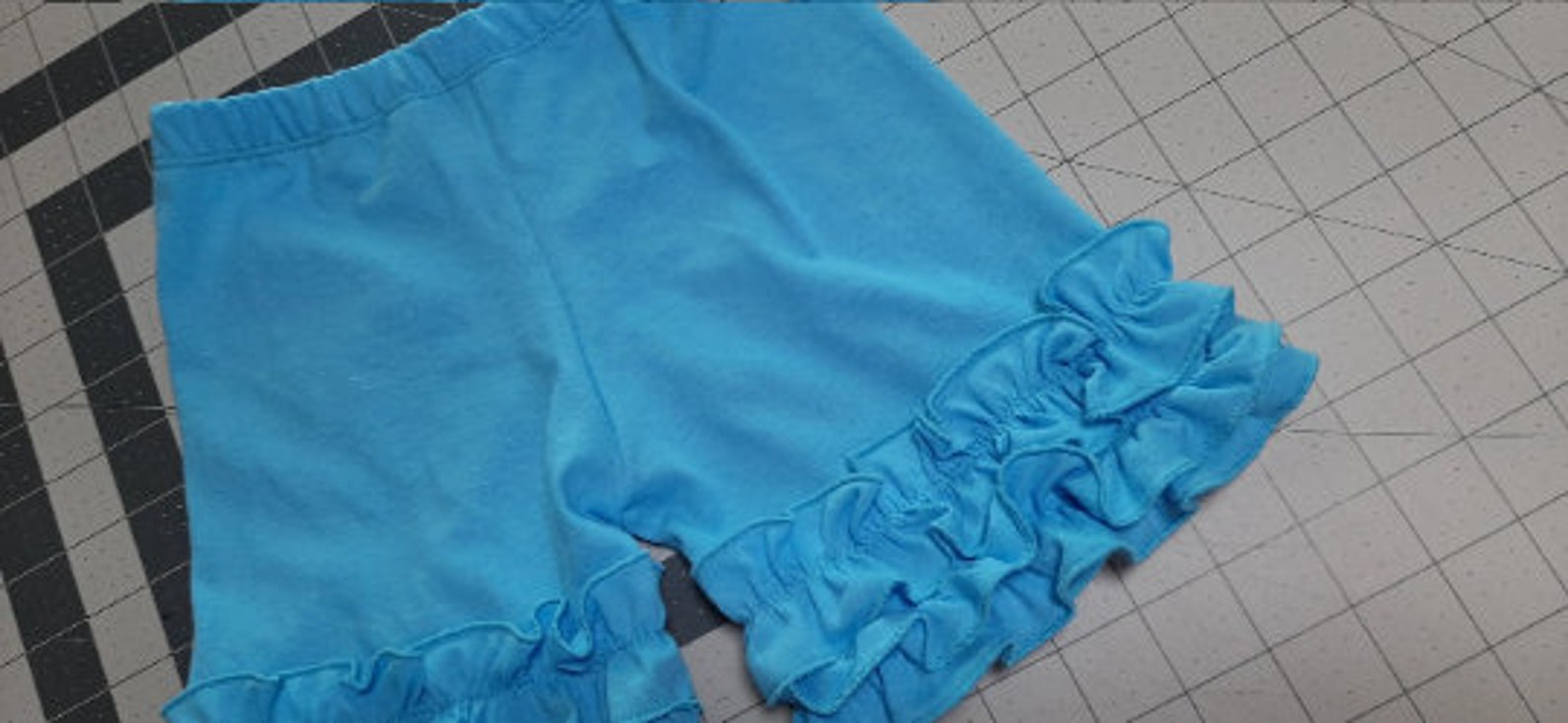 Ruffle Shorts Girls Shorties Summer Shorts Toddler Ruffle - Etsy