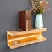 Yellow Floating Shelf/ Book Shelf/ Entryway Shelf/ Floating - Etsy