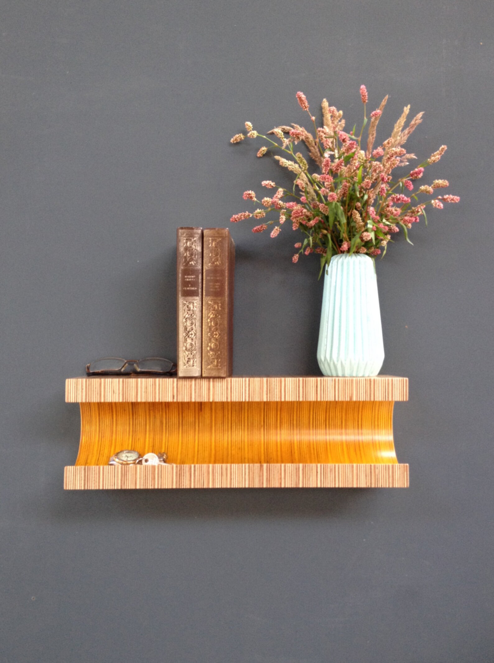 Yellow Floating Shelf/ Book Shelf/ Entryway Shelf/ Floating | Etsy Ireland