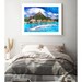 French Polynesia Print, Tropical Wall Art, Coastal Wall Art, Coastal ...