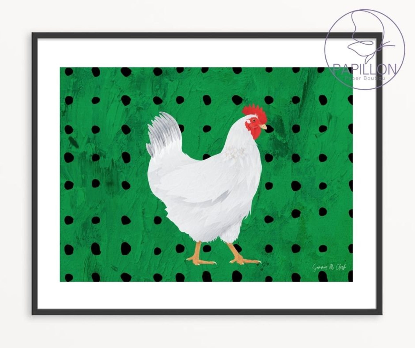 Chicken Pop Art Print, Farm Print, Farmhouse Wall Art, Chicken Wall Art ...