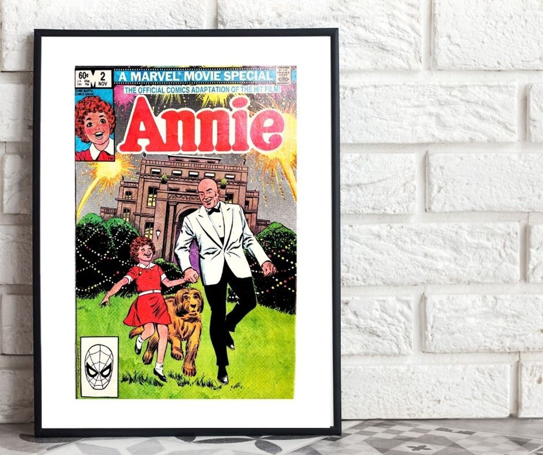 Orphan Annie Printable, Vintage Annie Comic Cover Print, Vintage Annie ...