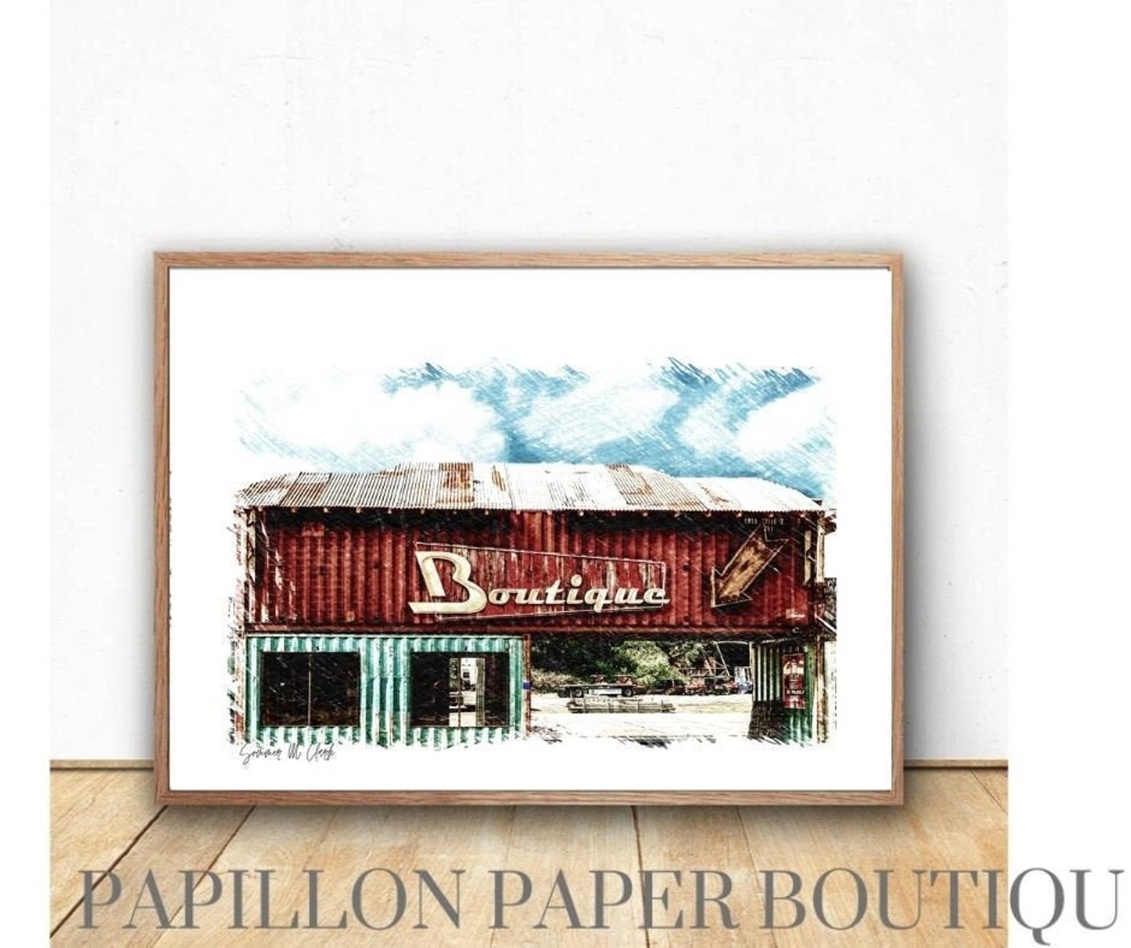 Vintage Car Print, Vintage Garage Print, Vintage Art, Vintage Boutique ...